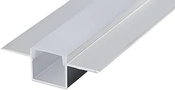 HISANDUK 20Pack 6.56FT/2M 40x10mm U Shape LED Channel with Double ...