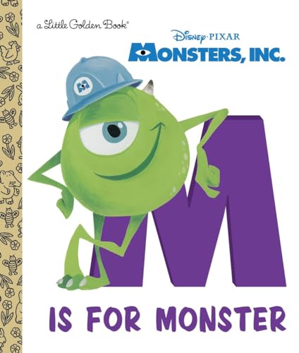 M Is for Monster (Disney/Pixar Monsters, Inc.) (Little Golden Book ...