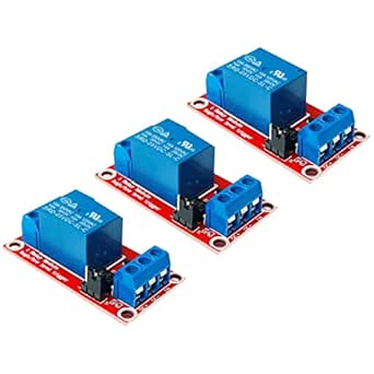 Amazon.co.jp: DIYables Relay Module for Arduino ESP32 ESP8266 Raspberry Pi 1 Channel 5V High Low ...