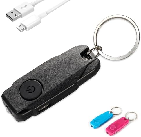 Uniclife 5 Pack LED Keychain Flashlight Mini LED Keychain Light 12 ...