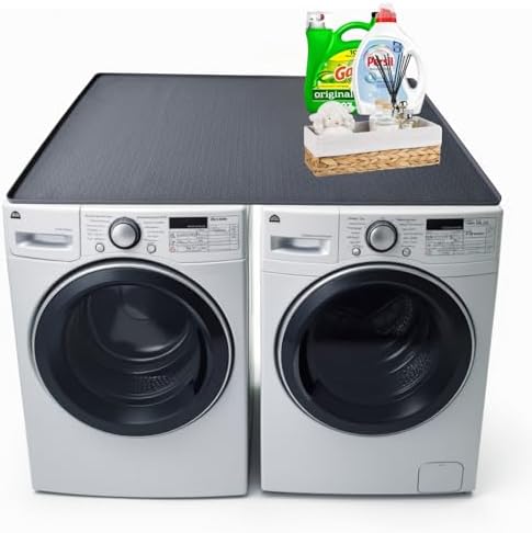Amazon.com: 54'' x 27.5'' Washer and Dryer Covers for the Top, Silicone ...