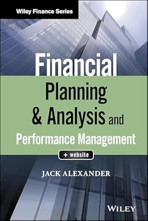 Financial Planning & Analysis and Performance Management (Wiley Finance ...