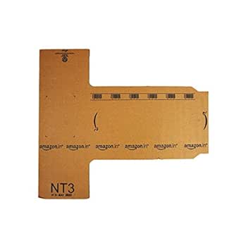 Natcorp Amazon Branded NT3 Corrugated Box, Brown (Pack of 50) : Amazon ...