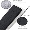 Amazon.com: YIHOUSE Memory Foam Runner Rug, Cobblestone Bathroom Runner ...