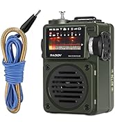 Amazon.com: Raddy RF919 SSB Shortwave Radio with NOAA Weather Band ...