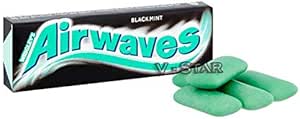 Wrigley's Airwaves Black Mint Chewing Gum (15 Packets) : Amazon.co.uk ...