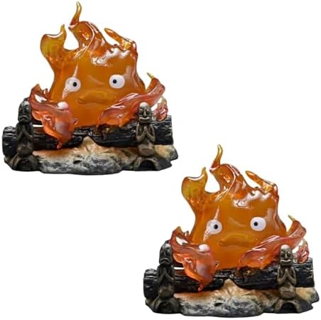 Murionis Calcifer Lamp, Flickering Light That Lights up Your Room ...
