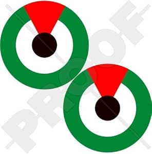 Amazon.com - UNITED ARAB EMIRATES AirForce UAE Aircraft Roundels 3 ...