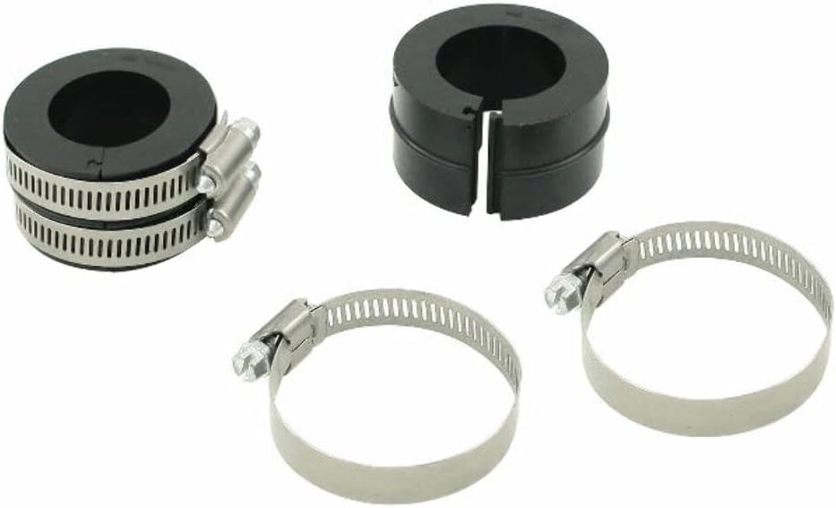 Amazon.com: Dual Port Intake Boots, Split Design, with Clamps, Pair ...