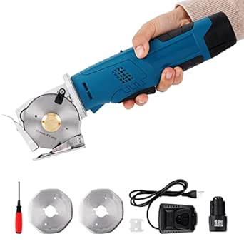 Amazon.com: Electric Rotary Cutter Cordless Fabric Cutter Electric ...