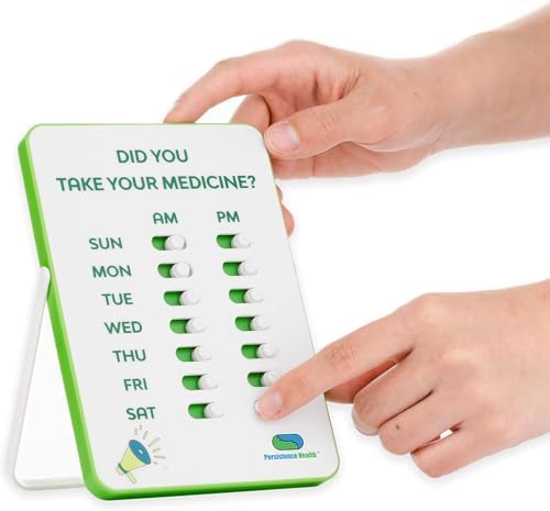 Amazon.com: Medication Tracker & Pill Reminder | Visual Reminder Alarm ...