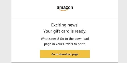 Amazon.com: Amazon Gift Card - Print - Amazon Logo: Gift Cards
