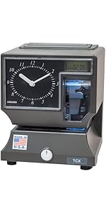 Amazon.com: AMANO Reliable and Easy-to-Use Time Clock and Time Stamping ...