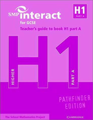 Amazon | SMP Interact for GCSE Teacher's Guide to Book H1 Part A ...