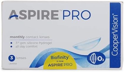 CooperVision ASPIRE PRO Monthly Disposable Spherical Silicone Hydrogel ...