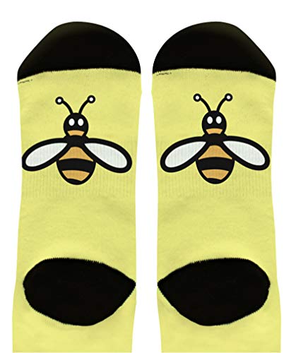 Bumble Bee Present Queen Bee Socks Cute Bee Novelty Gifts Bumble Bee ...