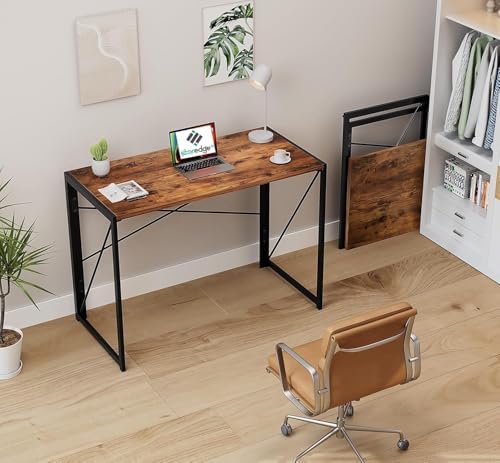 STOREDGE® Folding Desk/8 secs to fold or Unfold/Office Computer Table ...