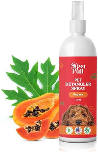 Amazon.com: Pet Pull Detangler Spray - Dog Grooming Puppy Detangler ...