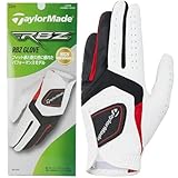 ・ブランド:TaylorMade・製造元:テーラーメイド(TAYLOR MADE)・甲側、平側ともにソフトでフィーリングの良い合成皮革を使用し、ナックル部のニット生地によりフィット感をアップ。 手のひら側のあて部を２層にすることで、グリップ...