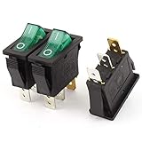 ・ブランド:Aexit・製造元:Aexit・モデル:modle・製造元/メーカー部品番号:f190412ae076310・商品名：ロッカースイッチ、モデル：KCD3-102N・タイプ：SPST、位置：オン/オフ・電圧と電流：AC 250V ...