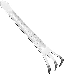 Amazon.co.jp: Figatia 3 Prong Bonsai Root Rake Cultivation Fork with ...