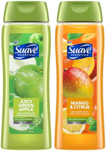 Amazon.com : Suave Deeply Clean Body Wash, 6 Pack, Gentle Body Wash ...