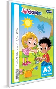 Sulfite Paper A3 White 120g - Pack of 50 Sheets - Daisy : Amazon.in ...