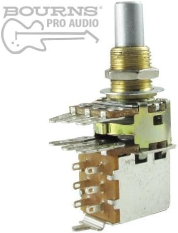 Amazon.com: Bourns Dual Mini Guitar Potentiometer w/Push Pull Switch ...