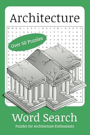 Architecture Word Search: Puzzles with Easy-to-Read Print about ...