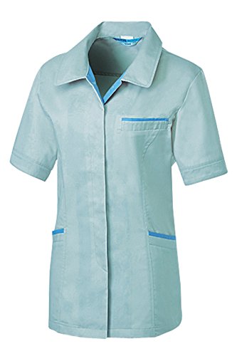 Amazon.co.jp: SOWA(ソーワ) エコ女子半袖スモッグ シルバーグレー Sサイズ EC422 : ファッション