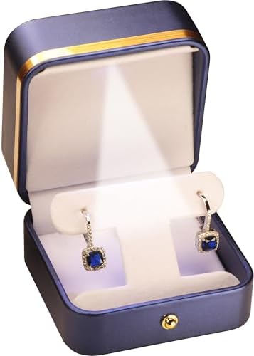 Amazon.com: LAODA LED T Style Earring Gift Box for Dangling and Hoop ...