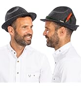 Amazon.com: BAVARIA TRACHTEN German Hat for Oktoberfest - 100% Wool ...