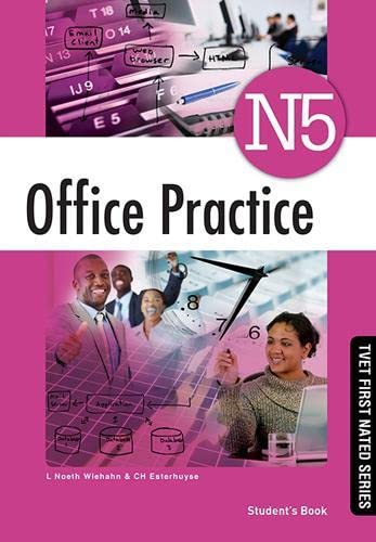 Amazon.com: Office Practice N5 Student's Book (TVET First NATED ...