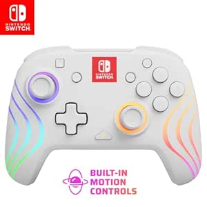 Amazon.com: PDP Afterglow Wave Wireless RGB Gaming Controller ...