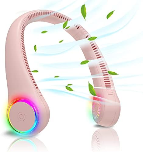 Amazon.com: ANYPOWK Portable Neck Fan, USB Rechargeable Fan with 3 ...