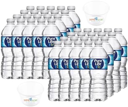 Amazon.com: Purified Drinking Water (16.9 oz., 32 pk.) TOTAL 128 ...