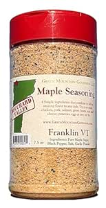 Amazon.com : Maple Rub Spice Seasoning From Pure Vermont Maple Syrup (7 ...