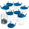 Amazon.com: Pegboard Bins Peg Organizer Storage Jars Accessories Crush ...