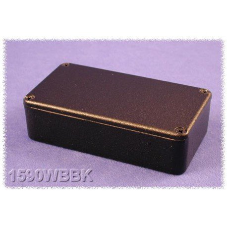 Electronic Enclosure Hammond 1590WBBK Waterproof Aluminum Enclosure ...