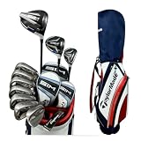 ・ブランド:TaylorMade・製造元:テーラーメイド・モデル:simmax・製造元/メーカー部品番号:taylormade・テーラーメイドで揃えたフルセットです。 セット内容：ドライバー、フェアウェイウッド、ユーティリティ、アイアンセッ...