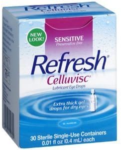 Amazon.com: Refresh CELLUVISC Eye Gel, 30-Count : Health & Household