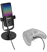 TONOR Gaming USB Microphone with Adjustable RGB Modes & Brightness ...