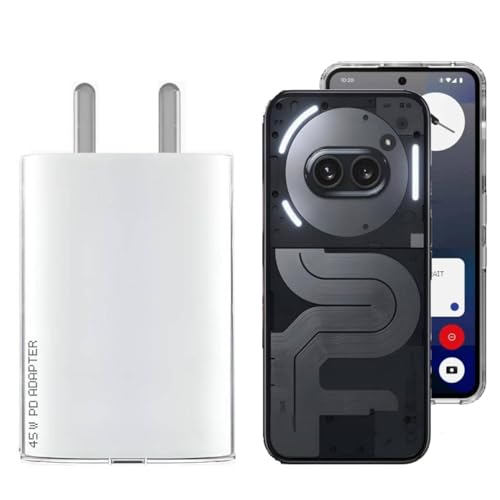 45W Type C Fast Charger Adapter Compatible with Nothing Phone 3 /3a /2 ...