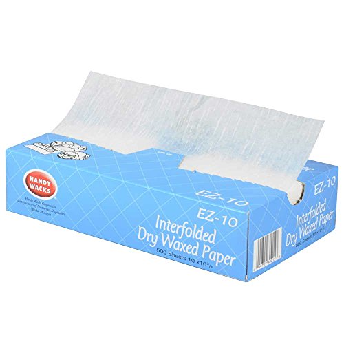 10X10.75 Interfolded Deli Dry Wax Economy Grade Tissue, 500 per pack ...