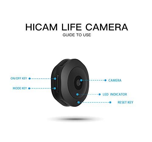 Buy ZEEKOMART HICAM Super Focus Full HD 1080p Magnate WiFi IP Spy ...
