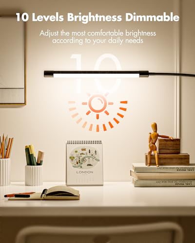 해외직구전문 쇼핑365 JHD Led Desk Lamp with Clamp - 10 Brightness Levels, 12 ...