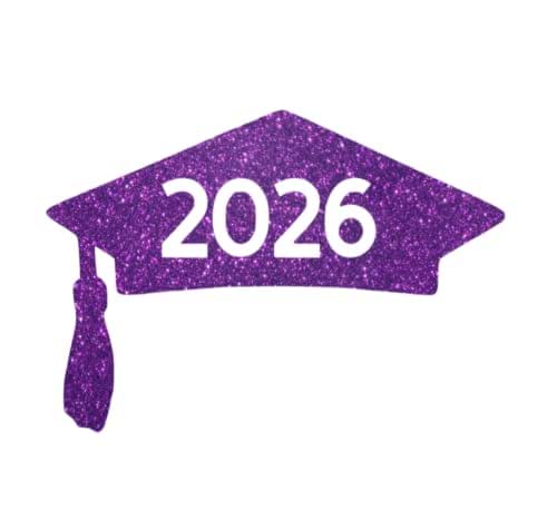 Amazon.com: Class Of 2026 Graduation Cap Decal, Graduation T Shirt ...
