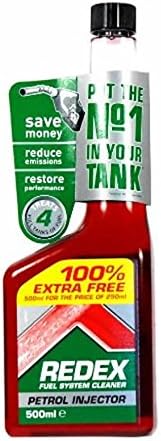 Redex Petrol System Cleaner 250ml, Petrol Injector Cleaner To Remove ...