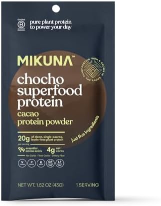 Amazon.com: Mikuna Vegan Protein Powder (Vanilla, 15 Servings) - Plant ...