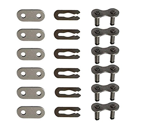 HIFROM HIFROM (Pack of 6) Chain Master Link Set for 49CC 66CC 80CC 2 ...